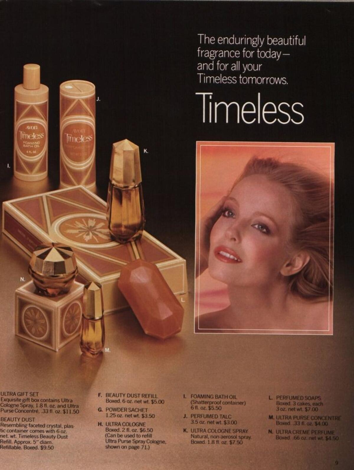 Timeless Avon parfum - un parfum pour femme 1974