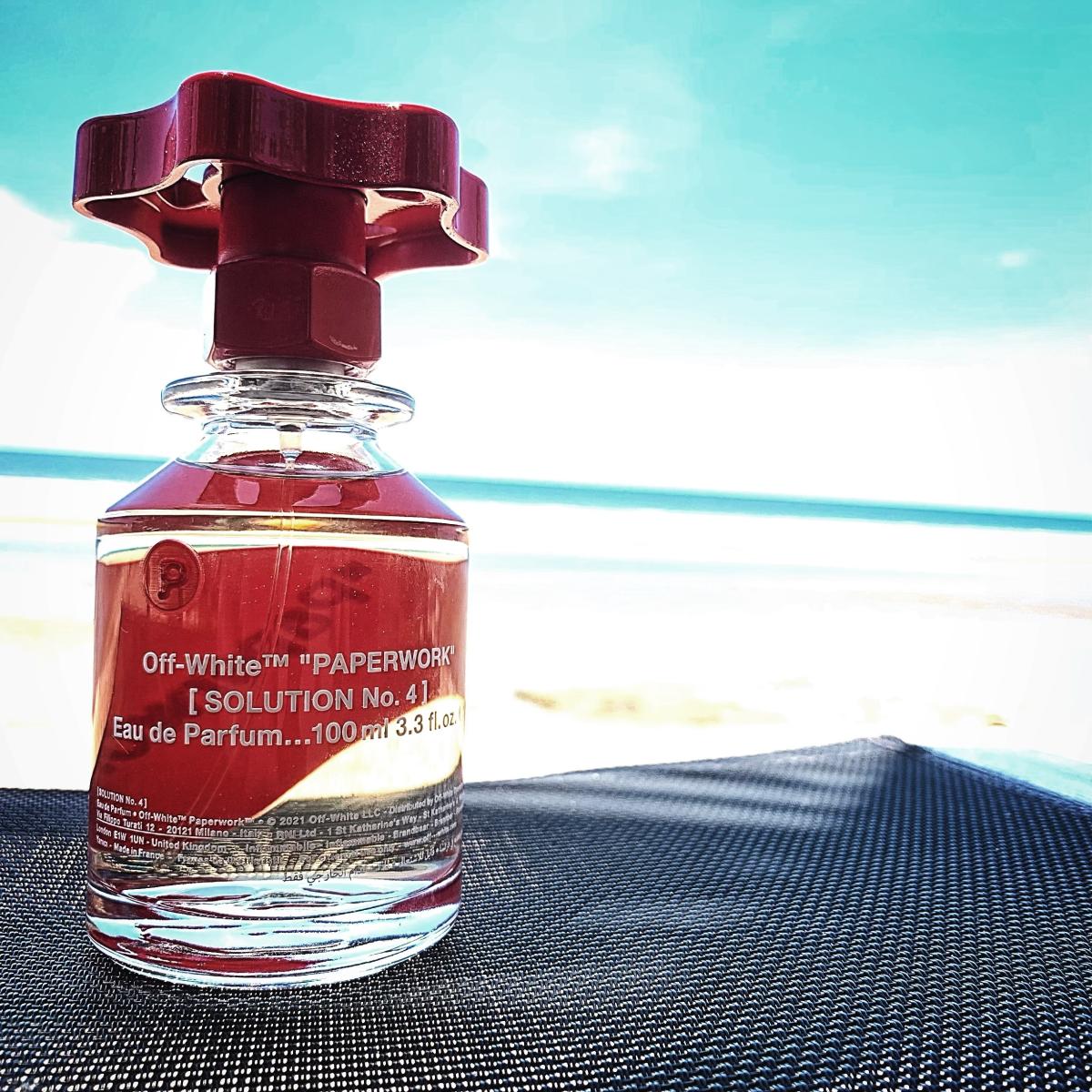 Solution No.4 Off-White™ perfume - a novo fragrância Compartilhável 2022