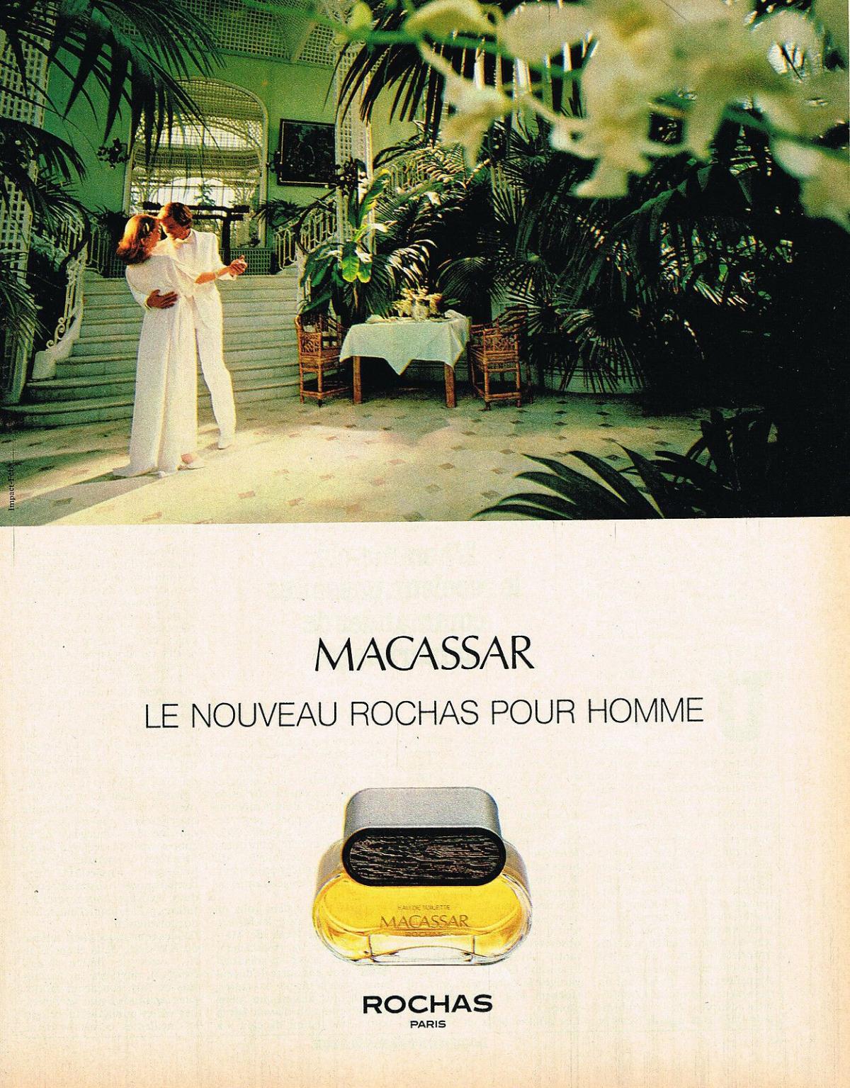 Macassar Rochas Cologne - ein es Parfum für Männer 1980