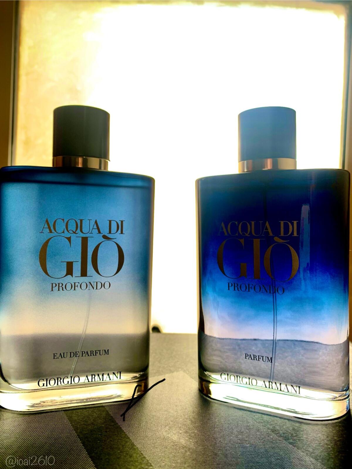 Acqua di Giò Profondo Parfum Giorgio Armani Colonia - una nuevo ...