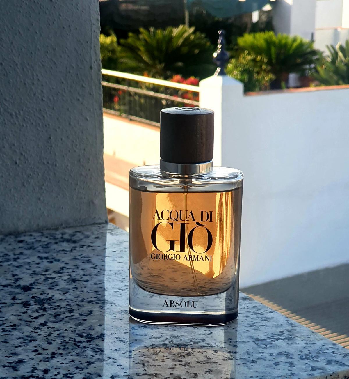 Acqua di Giò Absolu Giorgio Armani Colônia - a fragrância Masculino 2018