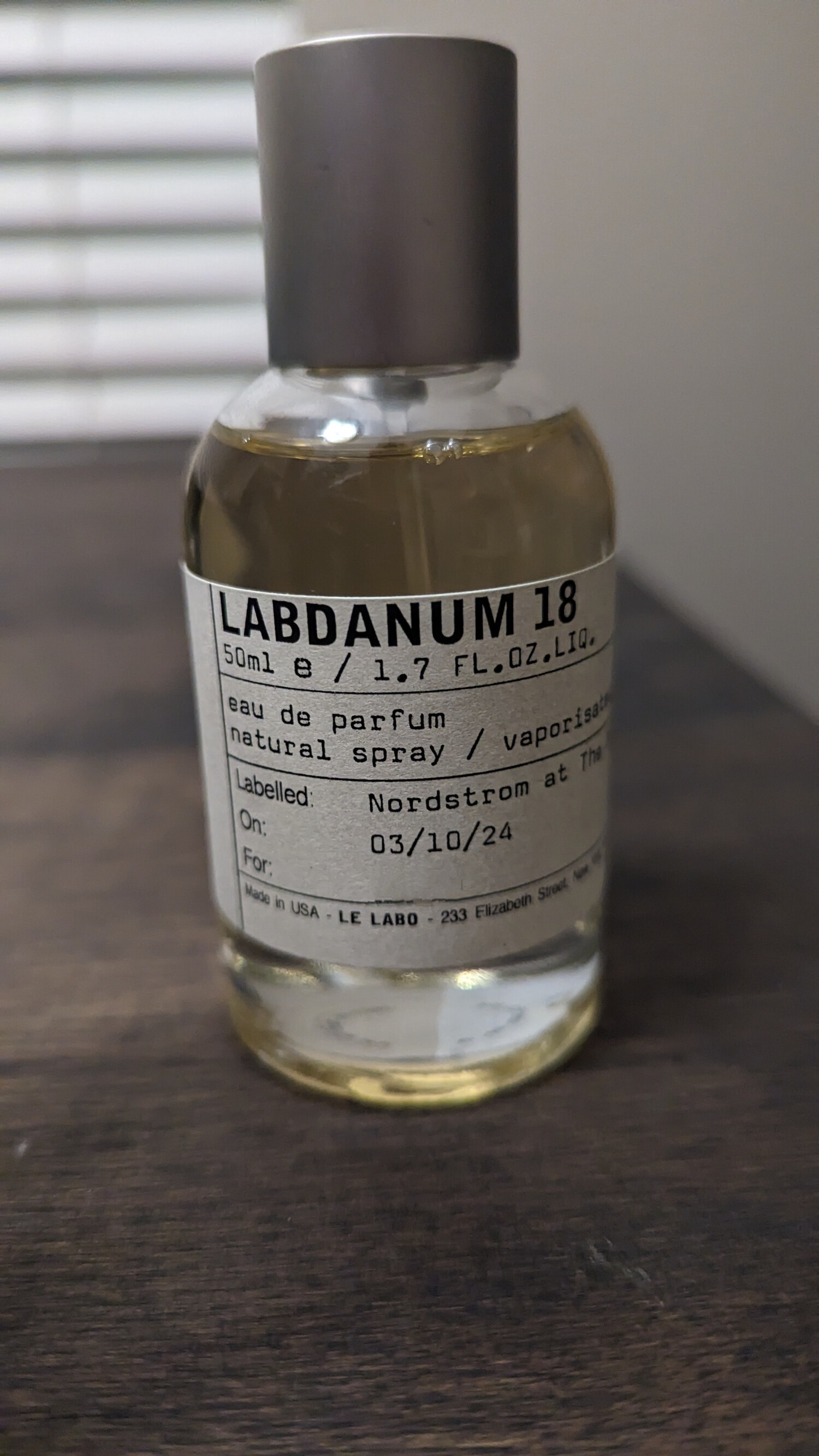 Labdanum 18 Le Labo άρωμα - ένα άρωμα για γυναίκες και άνδρες 2006