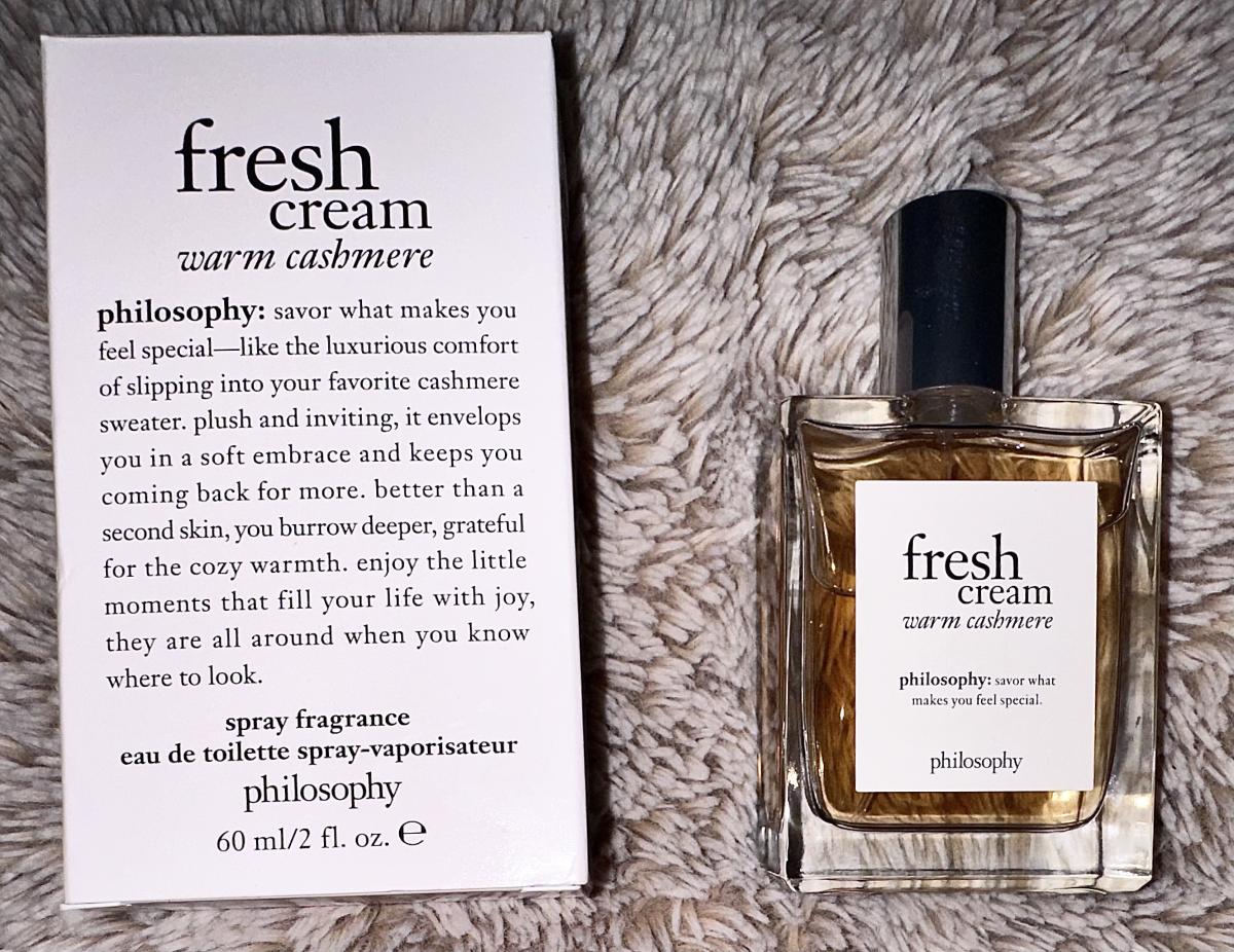 Fresh Cream Warm Cashmere Philosophy - una fragranza unisex 2018