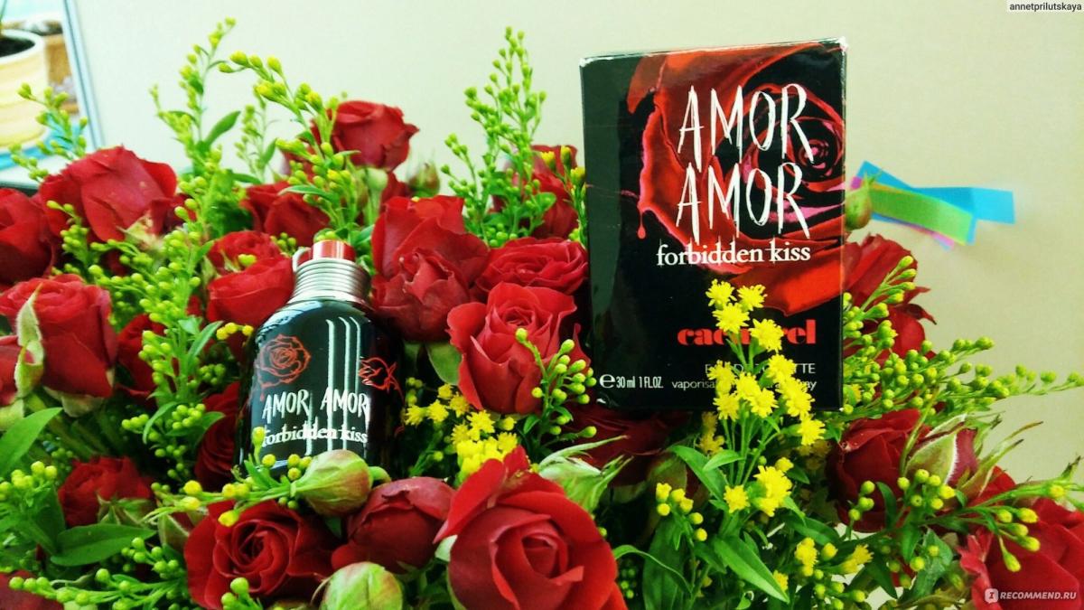 Amor Amor Forbidden Kiss Cacharel fragancia - una fragancia para ...