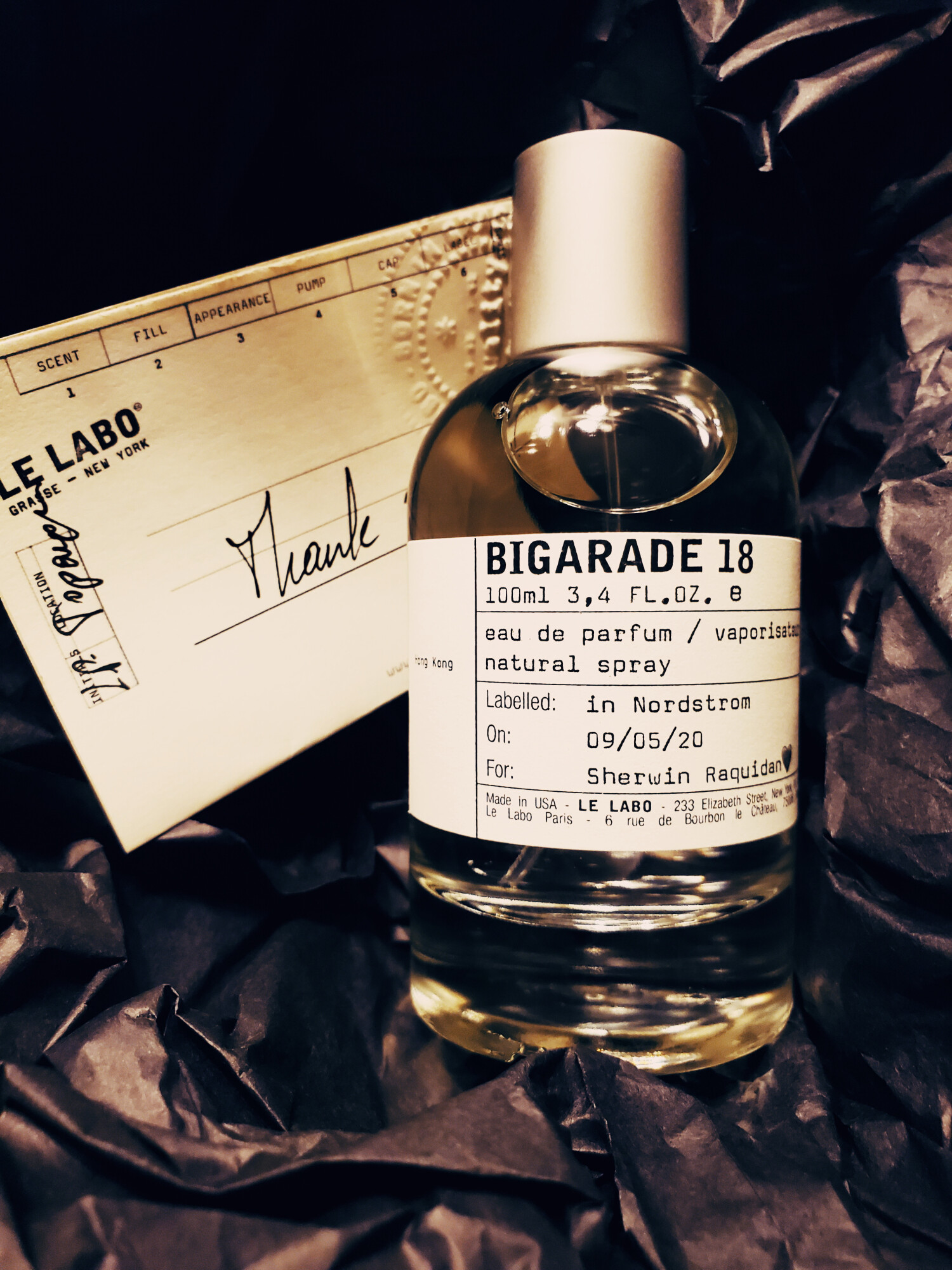 Bigarade 18 Hong Kong Le Labo parfum - un parfum pour homme et femme 2019