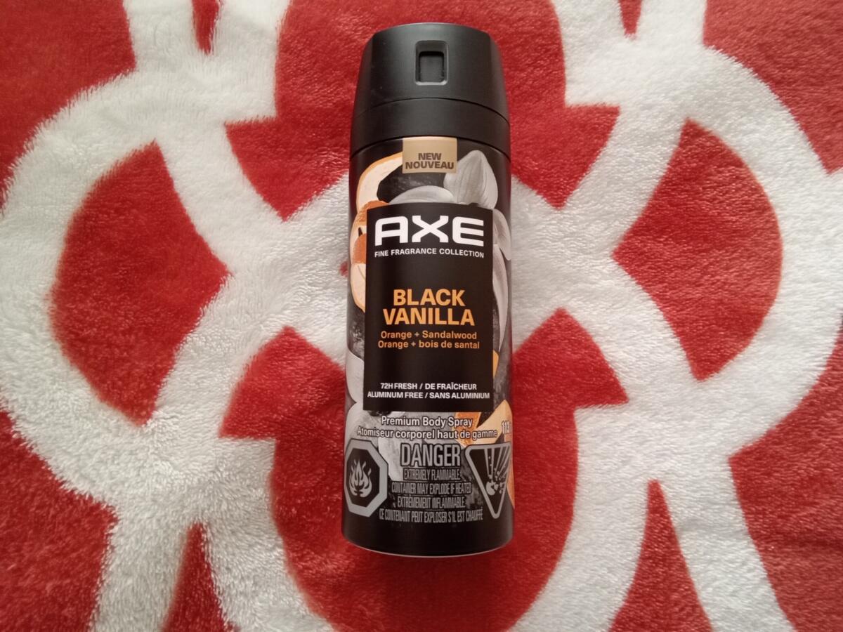 Black Vanilla AXE ماء كولونيا - a جديد fragrance للرجال 2024