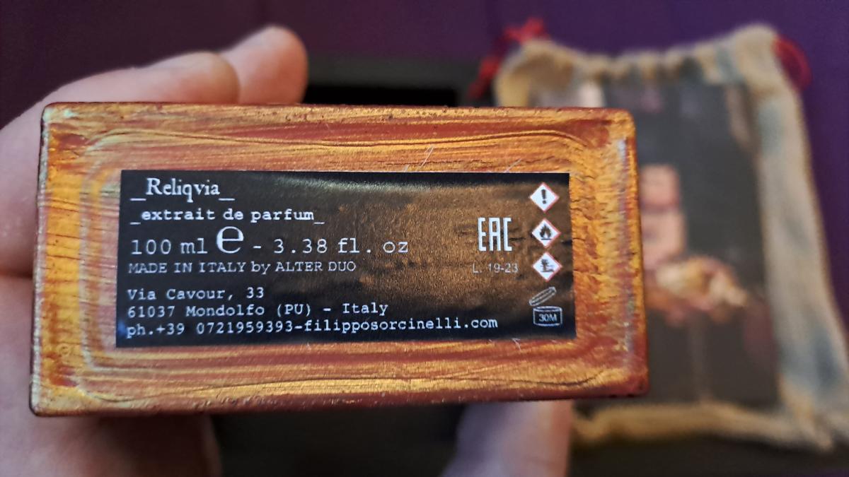 Reliqvia Filippo Sorcinelli аромат — аромат для мужчин и женщин 2021