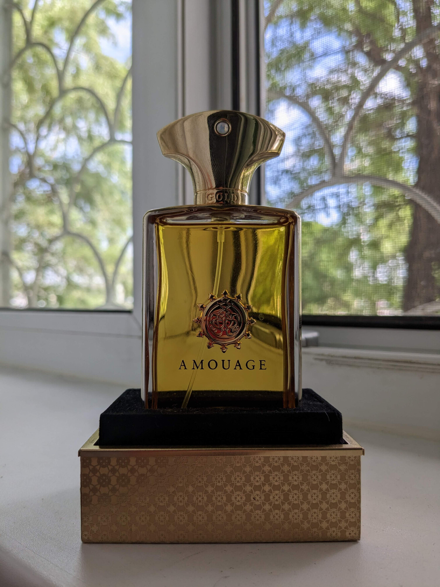 Gold Man Amouage - una fragranza da uomo 1983