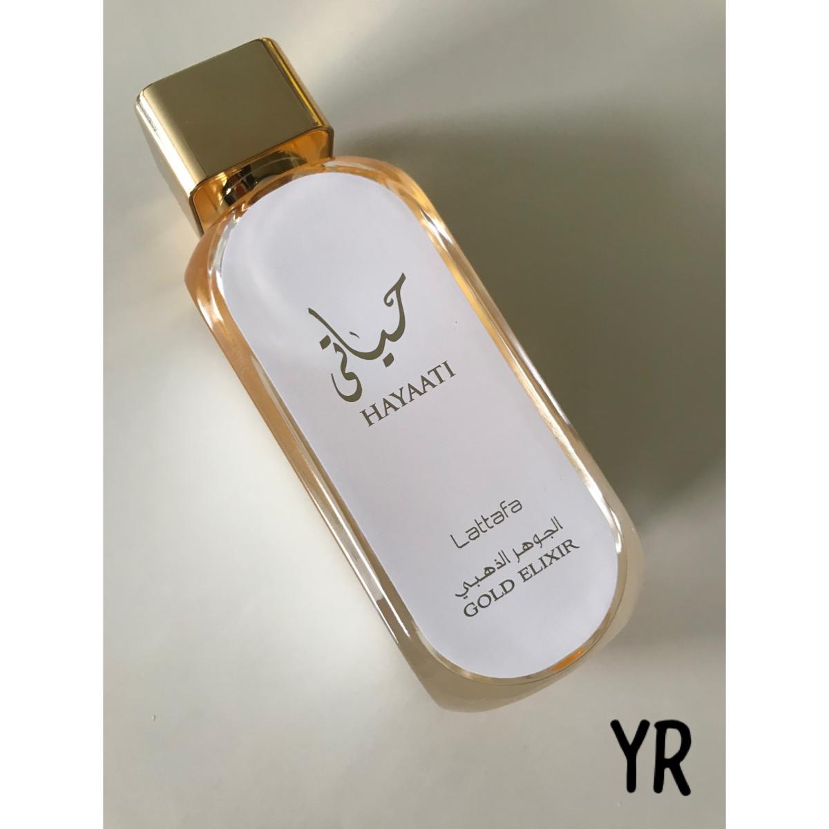 Hayaati Gold Elixir Lattafa Perfumes - una fragranza unisex