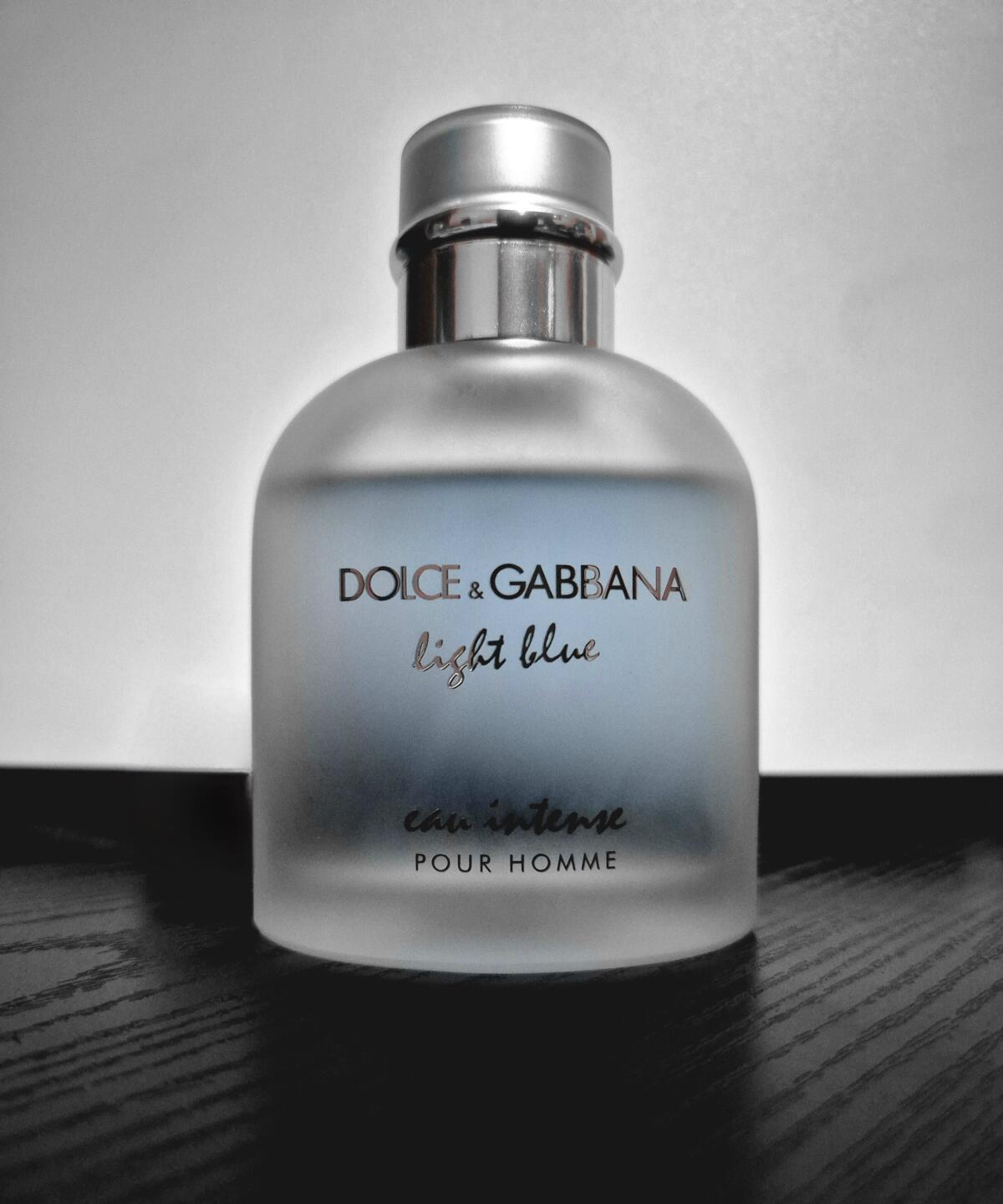 Light Blue Eau Intense Pour Homme Dolce&Gabbana Colônia - a fragrância ...
