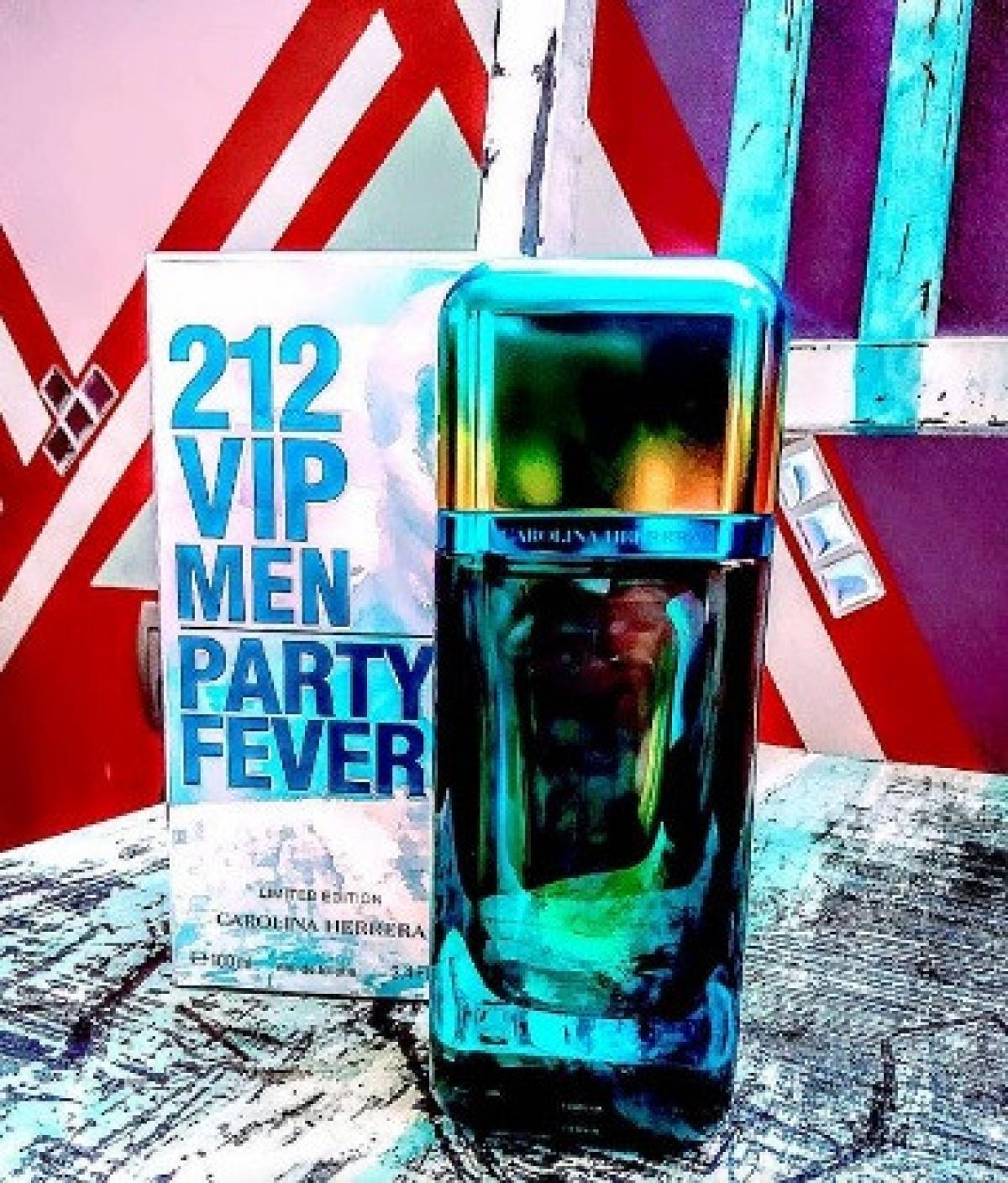 212 VIP Men Party Fever Carolina Herrera Colonia - una fragancia para ...