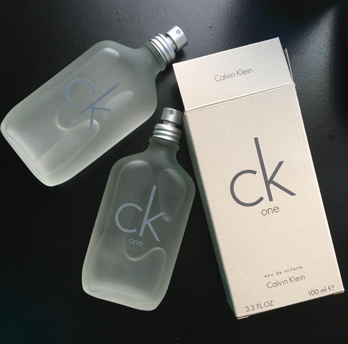CK One Calvin Klein perfume - a fragrância Compartilhável 1994