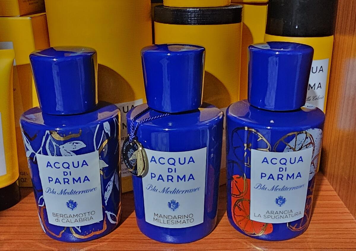 Acqua di Parma Blu Mediterraneo - Arancia La Spugnatura Acqua di Parma ...
