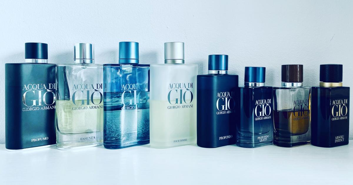 Acqua Di Gio Blue Edition Pour Homme Giorgio Armani Colonia Una