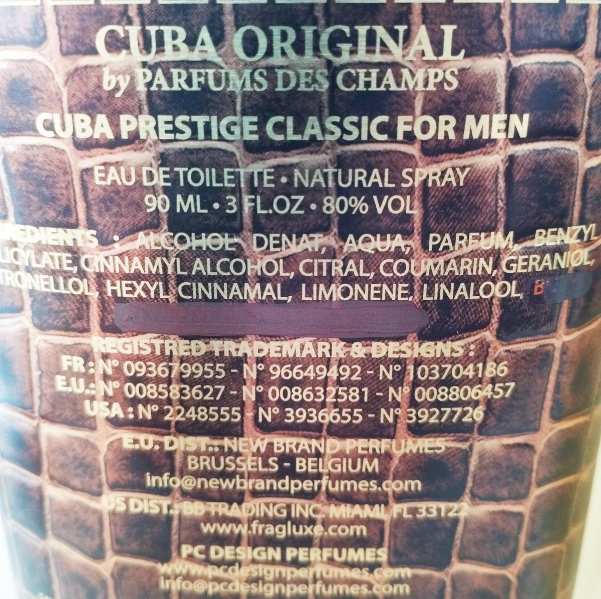 Cuba Prestige Cuba Paris κολόνια - ένα άρωμα για άνδρες