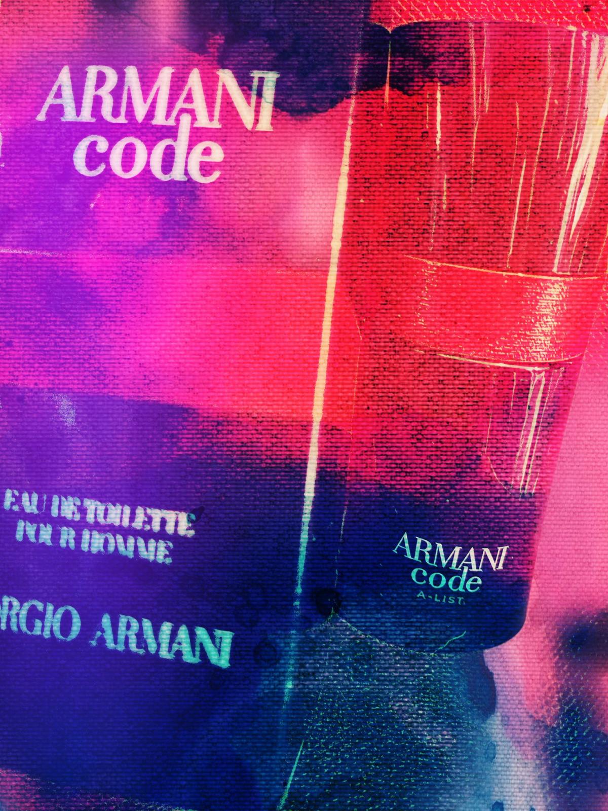 Armani Code A-List Giorgio Armani Colônia - a fragrância Masculino 2018