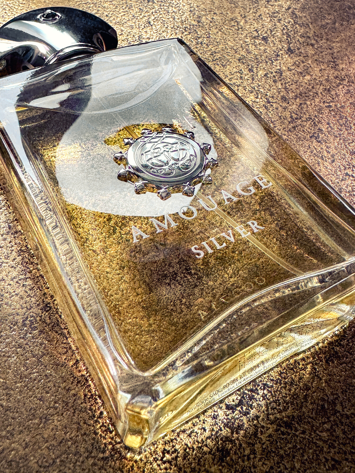 Silver Man Amouage Colonia - una fragancia para Hombres 2002