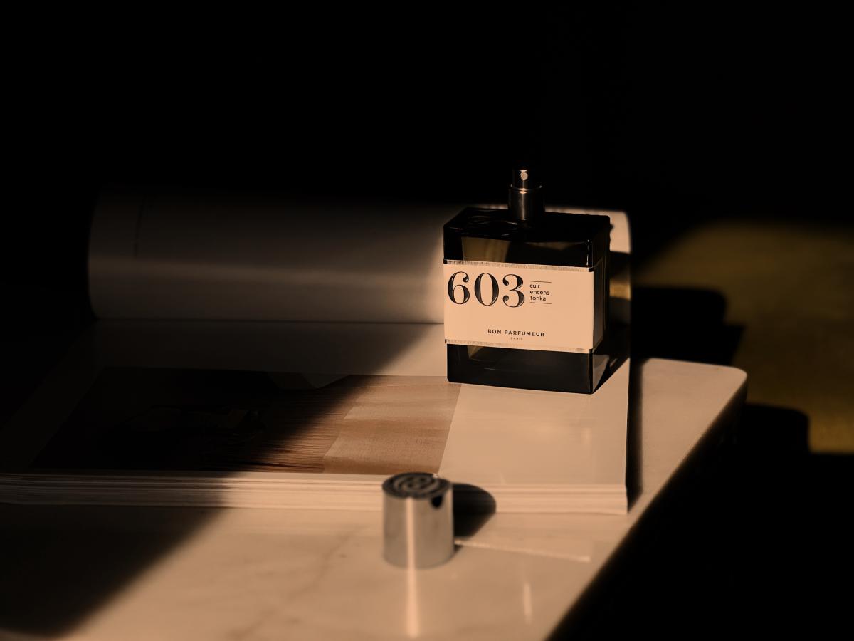 603 cuir, encens, fève tonka Bon Parfumeur perfume - a fragrância ...