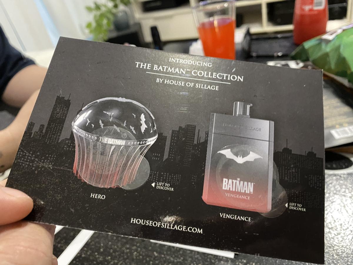 The Batman Hero Fragrance House Of Sillage parfum - un nouveau parfum ...