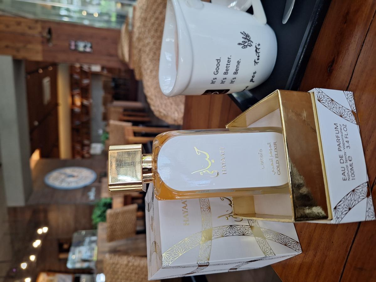 Hayaati Gold Elixir Lattafa Perfumes - una fragranza unisex