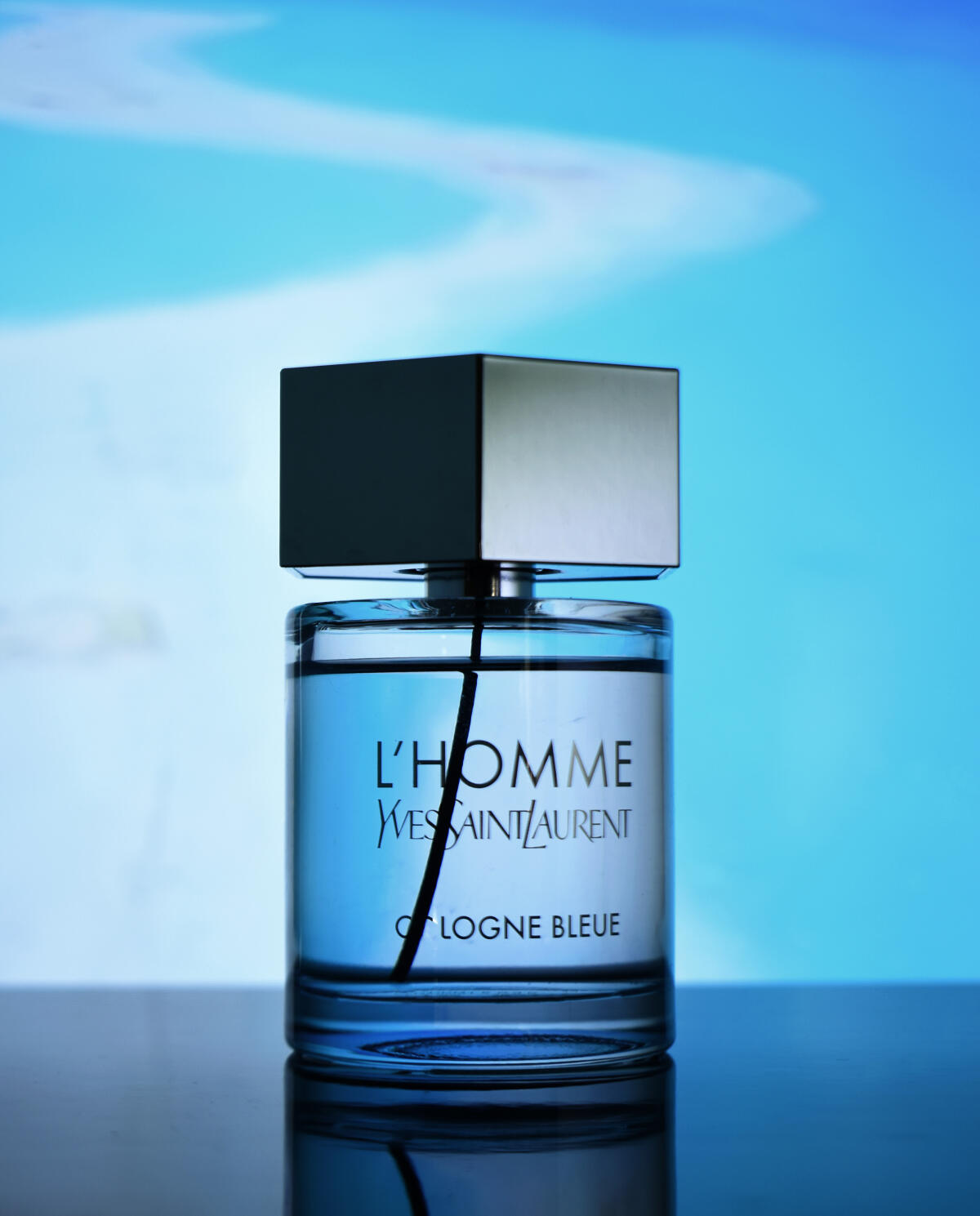 L’Homme Cologne Bleue Yves Saint Laurent Colônia - a fragrância ...