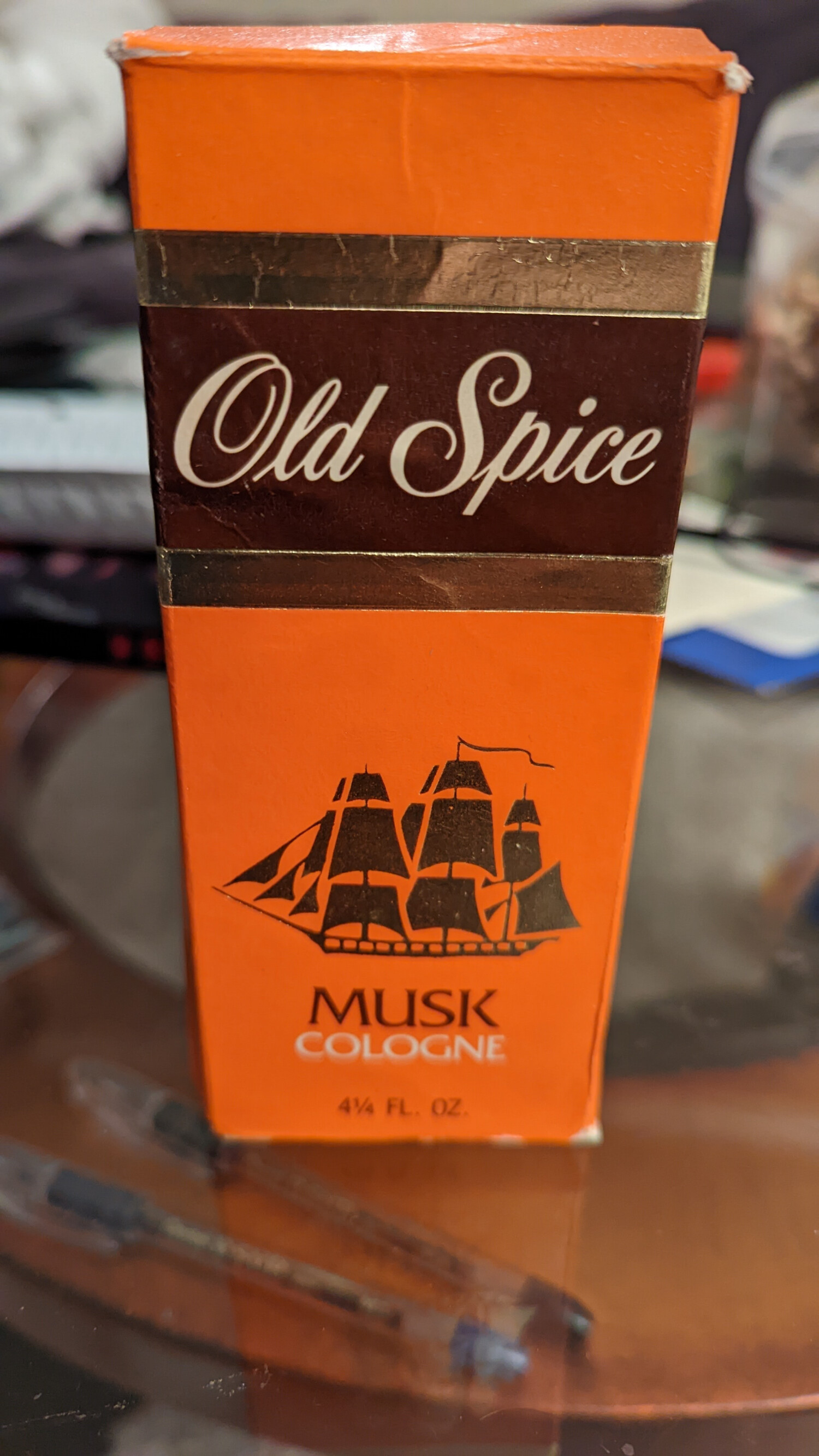 Old Spice Musk Shulton Company Cologne - ein es Parfum für Männer 1974