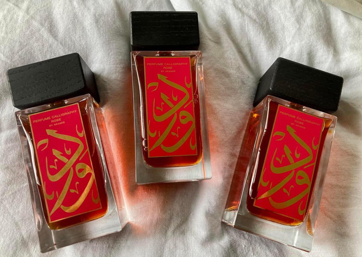 Perfume Calligraphy Rose Aramis perfume - a fragrância Compartilhável 2013