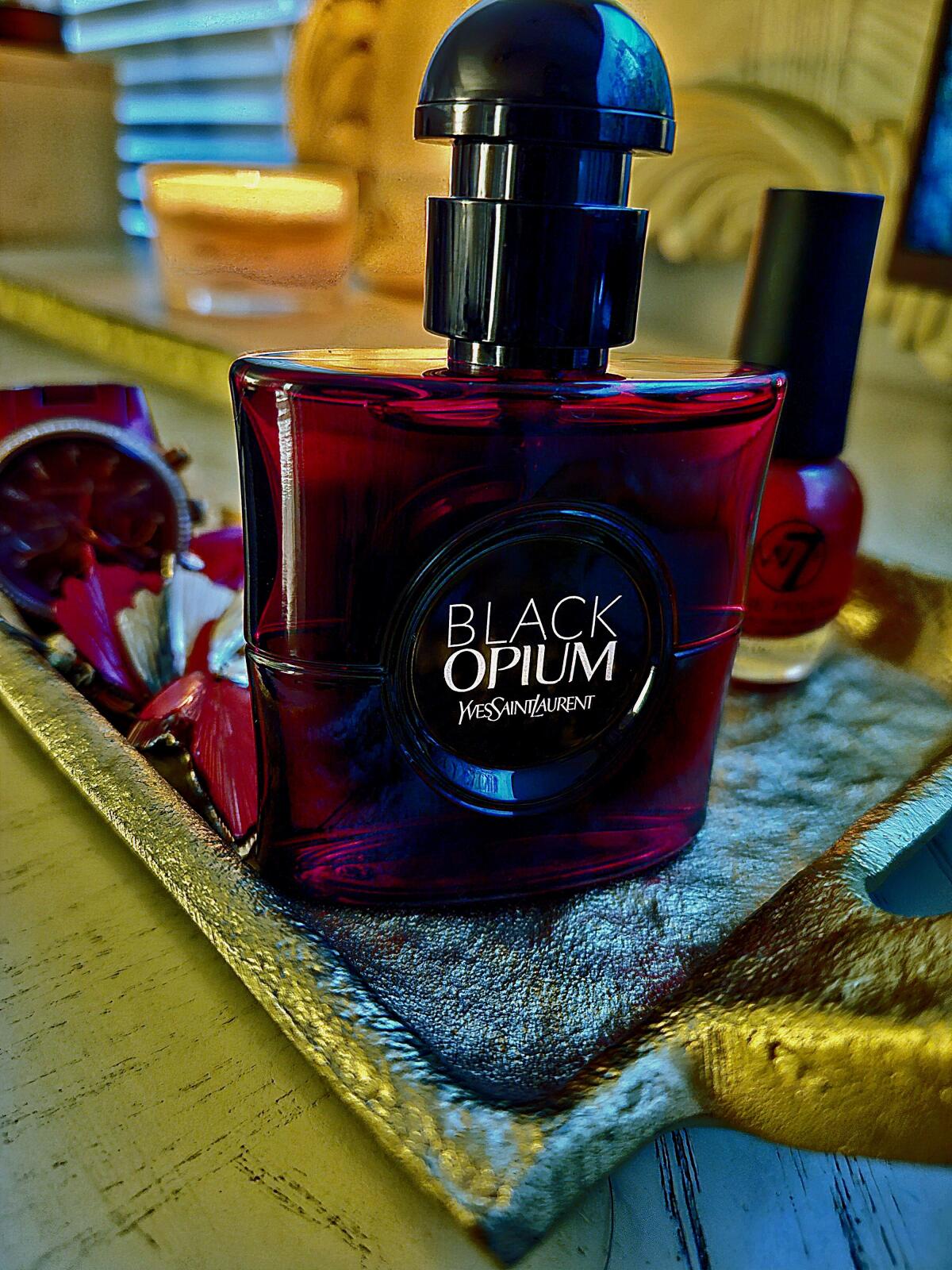 Black Opium Over Red Yves Saint Laurent аромат — новый аромат для ...