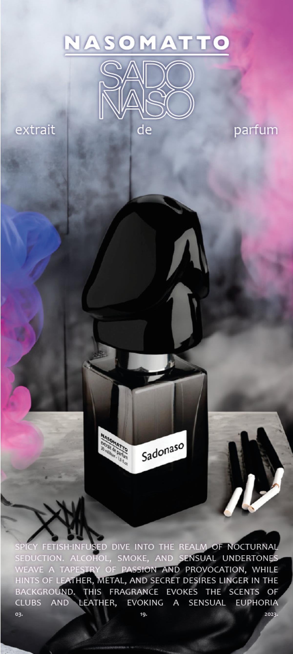 Sadonaso Nasomatto Parfum - ein neues Parfum für Frauen und Männer 2023